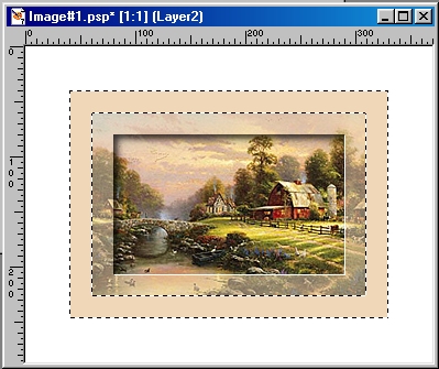 3-D Muted Borders Tutorial