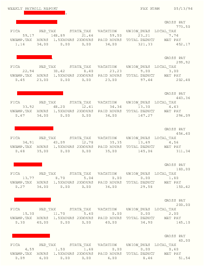 LdL Enterprise - Spreadsheet page
