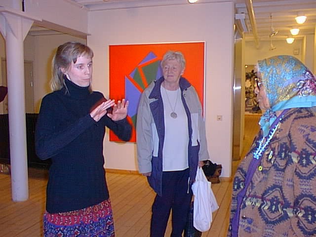 My daughter Ellinor sang a song she has made herself called: Mother Earth