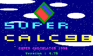 Super Calc history - Super Calc homepage