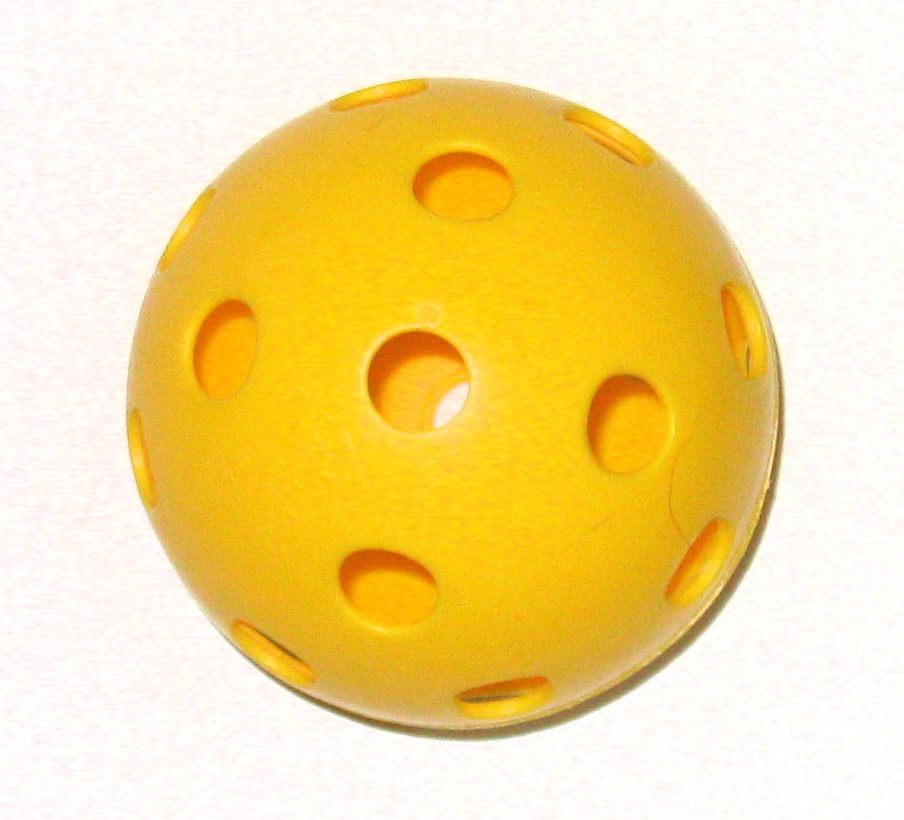 Cosom Fun Ball. Yellow. One Dozen
