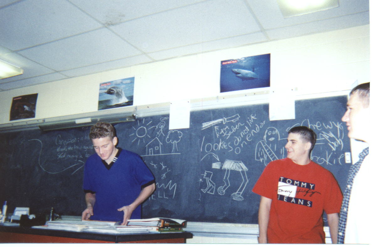 Marshall and Brandon McCune when they'