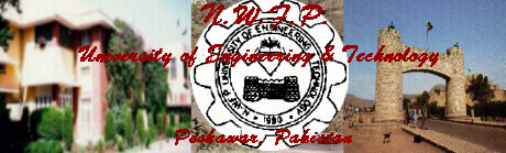Department of Mechanical Engineering, UET, Peshawar, PAKISTAN