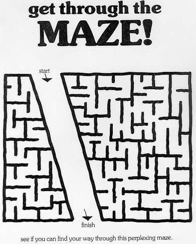 Blonde Maze