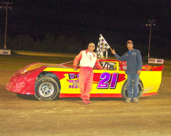 Montpelier Motor Speedway Race Results