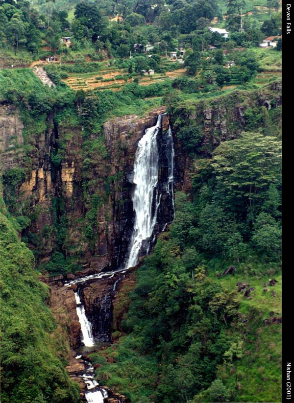 Sri Lanka : Waterfalls : Devon Falls