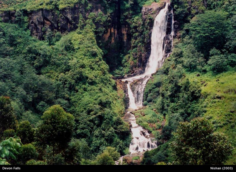 Sri Lanka : Waterfalls : Devon Falls