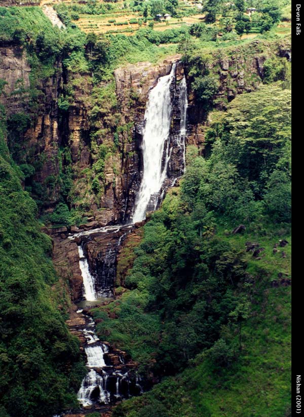 Sri Lanka : Waterfalls : Devon Falls