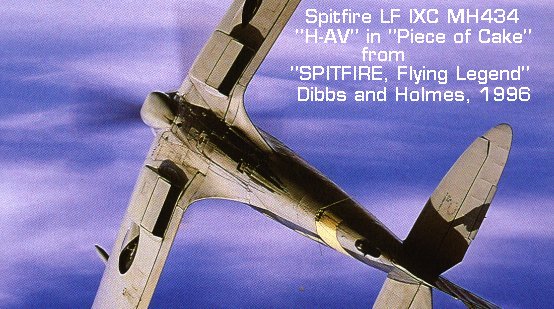 flaps on the Spitfire