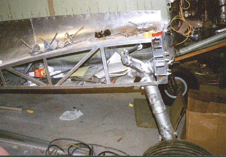 flaps on the Spitfire