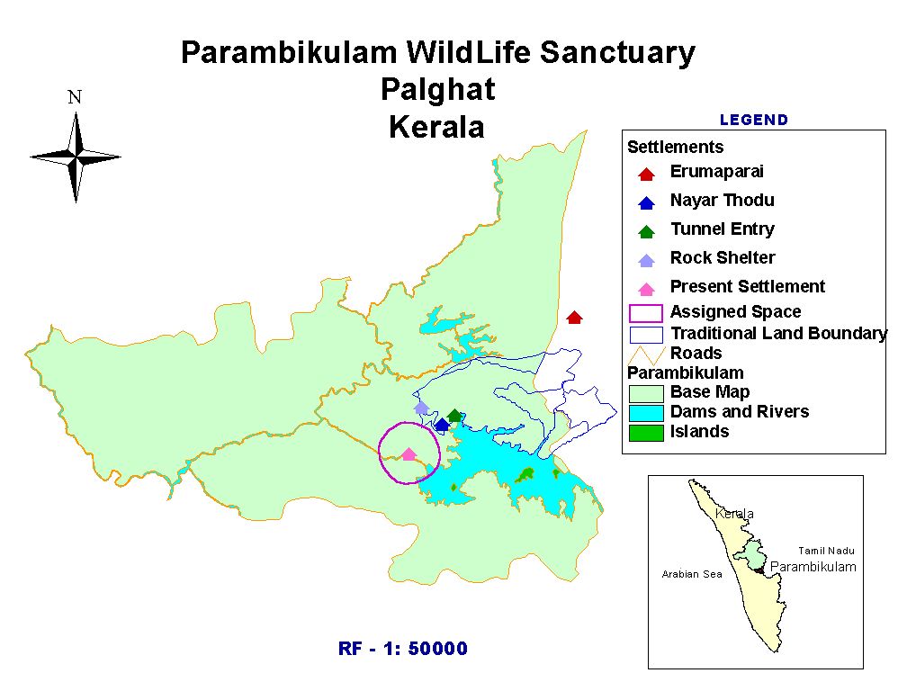 Parambikulam Map