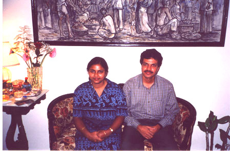 Sudeshna and Pradip Mandal