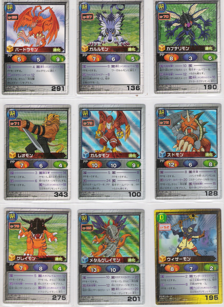 Digimon Card Scans