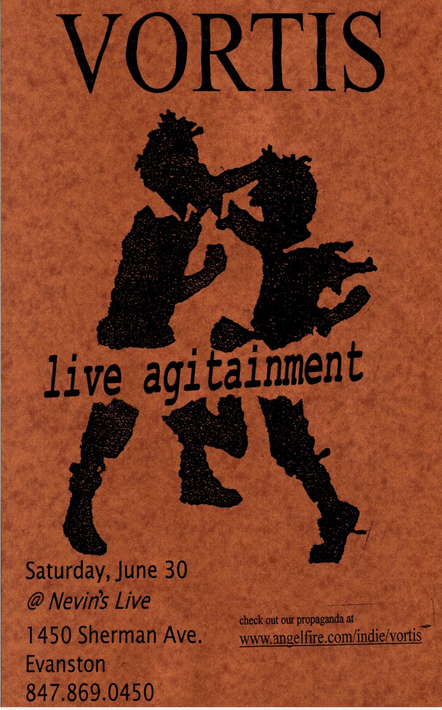 VORTIS AT NEVIN'S LIVE IN EVANSTON