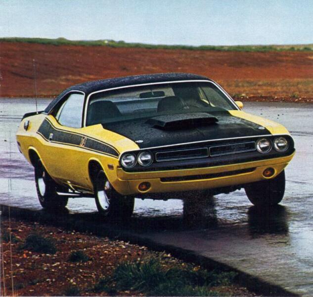 '70 Challenger Red