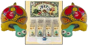 Handcarved and handpainted from the