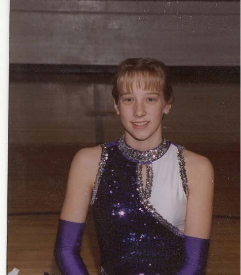 This is my drill team picture from freshman year.