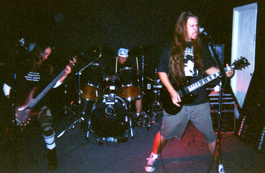 Disarray at BRYCC House 11/3/01.