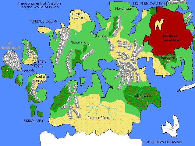 Maps of Krynn