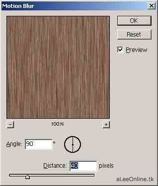 Filter->Blur->Motion Blur like in this sample: