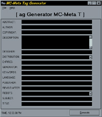 MoDeM ClanZ - Products > MC-Meta Tag Generator