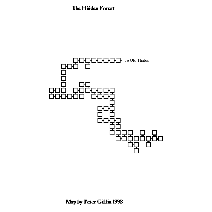 Hidden Forest Map of Carrion Fields