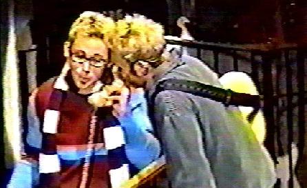 Matt in action as Mark....