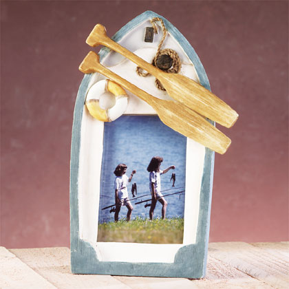 31023 Row Boat Picture Frame