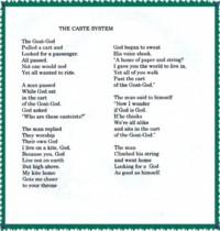 Description of Caste System