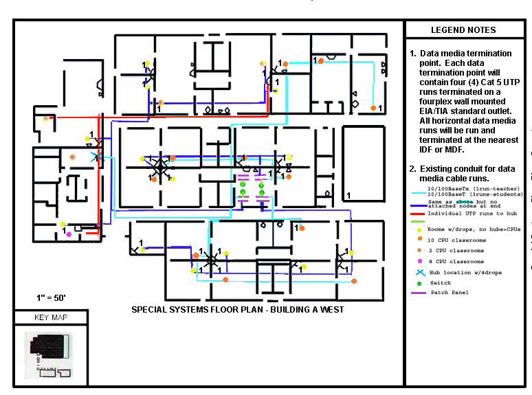 click here for building A design map