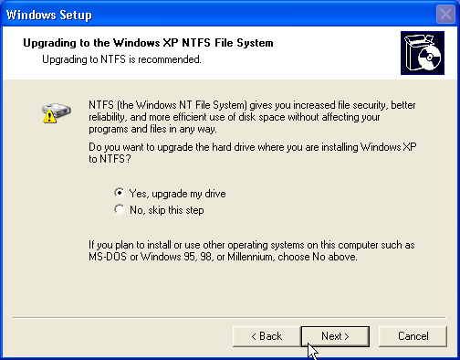 Windows XP: The Complete Reference: Installing or Upgrading to Windows XP