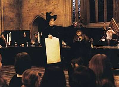 The Sorting Hat Ceremony