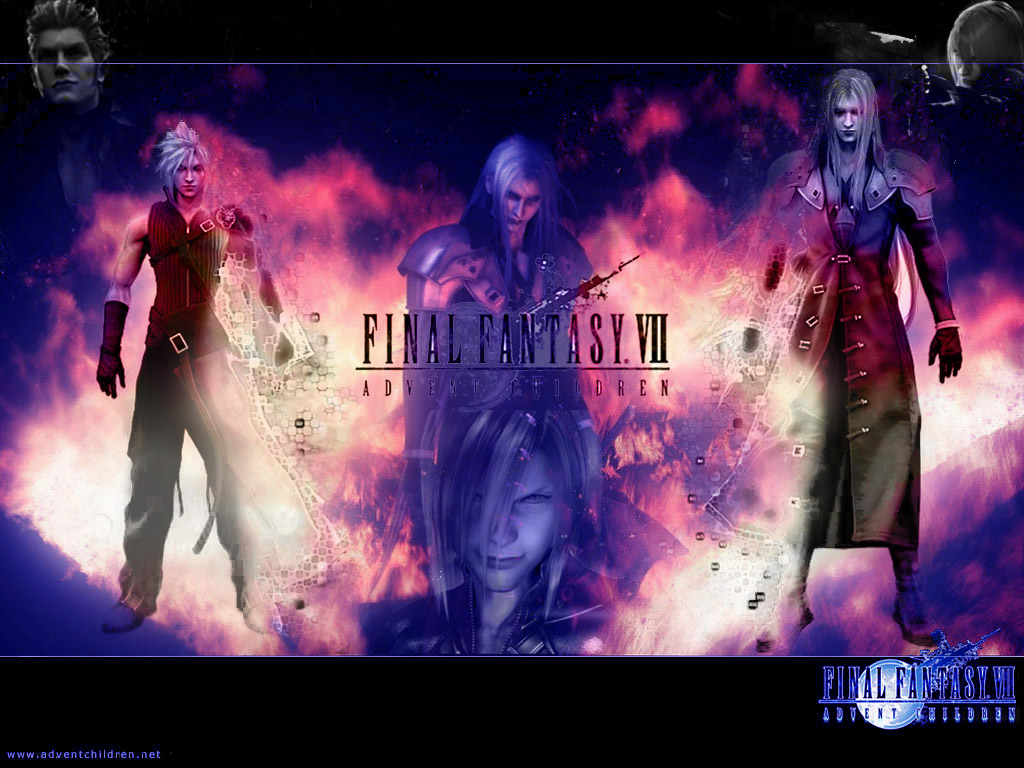 The FF7: AC Ultimate Wallpaper Section