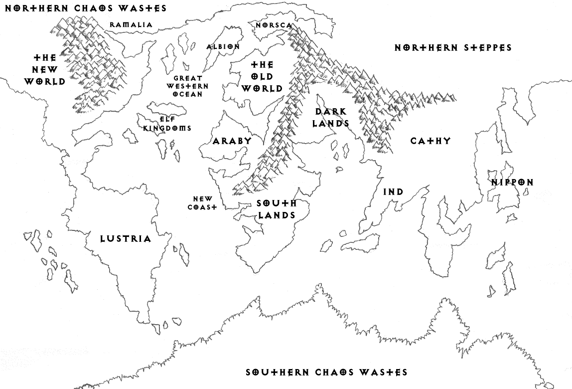 SLAYER'S QUEST TOMB- World Map