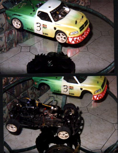 HPI RS4 NITRO DODGE RAM "THE BEAST" 15 ENGINE 2SPEED 1 WAY FRONT END ...