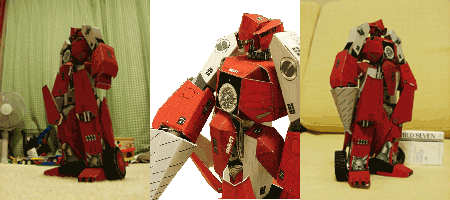 PaperandGlue - Wanted Mecha Papercraft