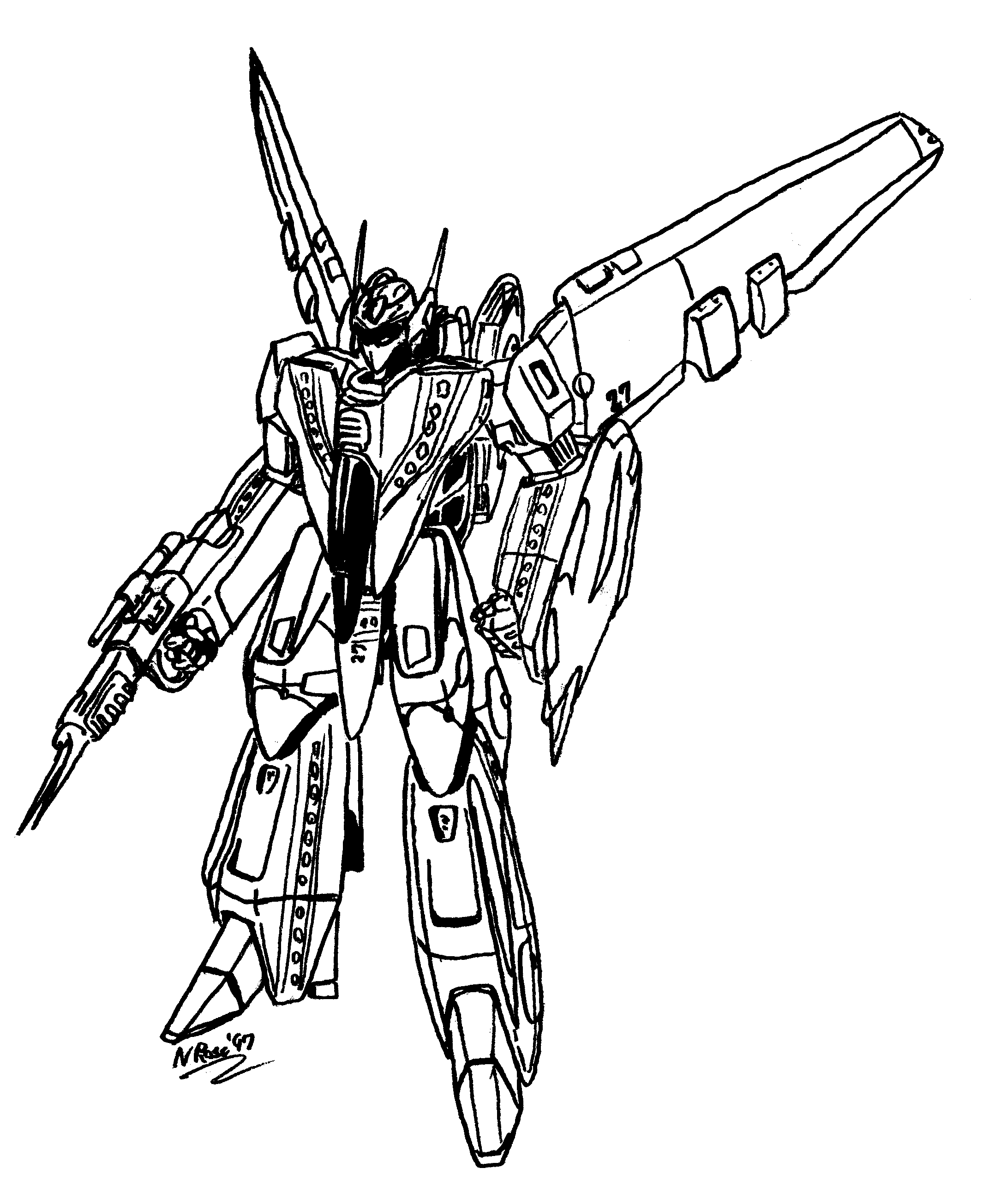 YF-27 Advanced Combat Fighter Prototype