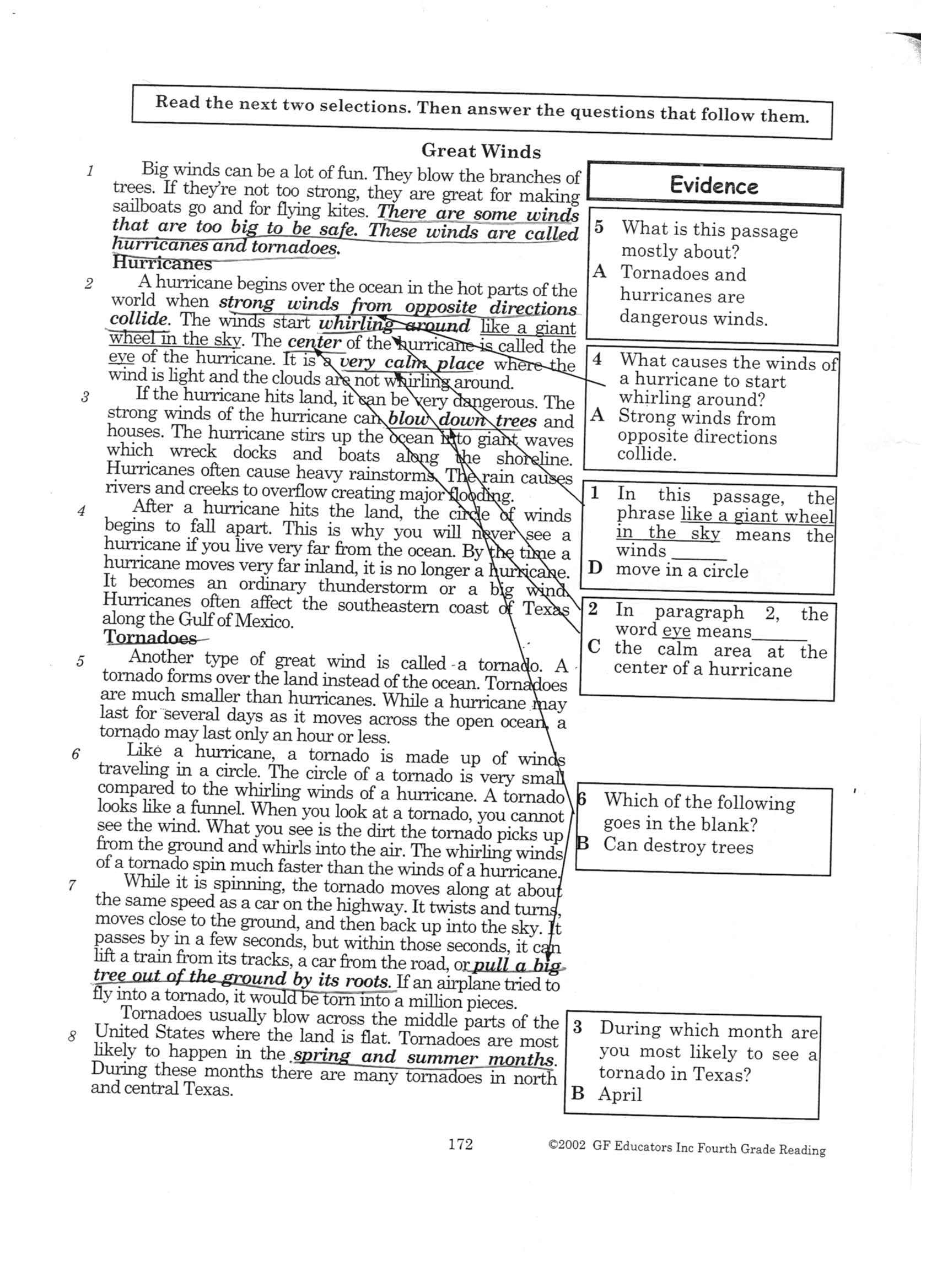 Student Work Examples