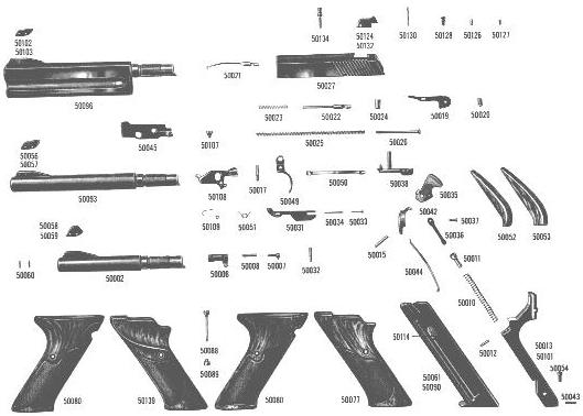 2nd Match Target Parts Diagram