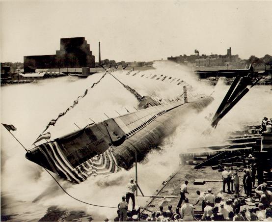 This picture of the USS Lizzardfish circa 1943 was donated by our ...