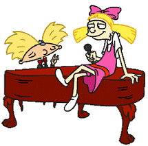 Pictures of Arnold, pictures of Helga, and now pictures of both ^^v (18)