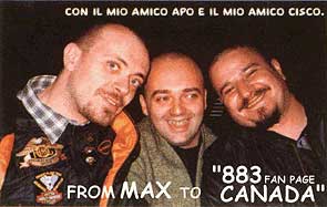 883 Fan Page...dal Canada?!