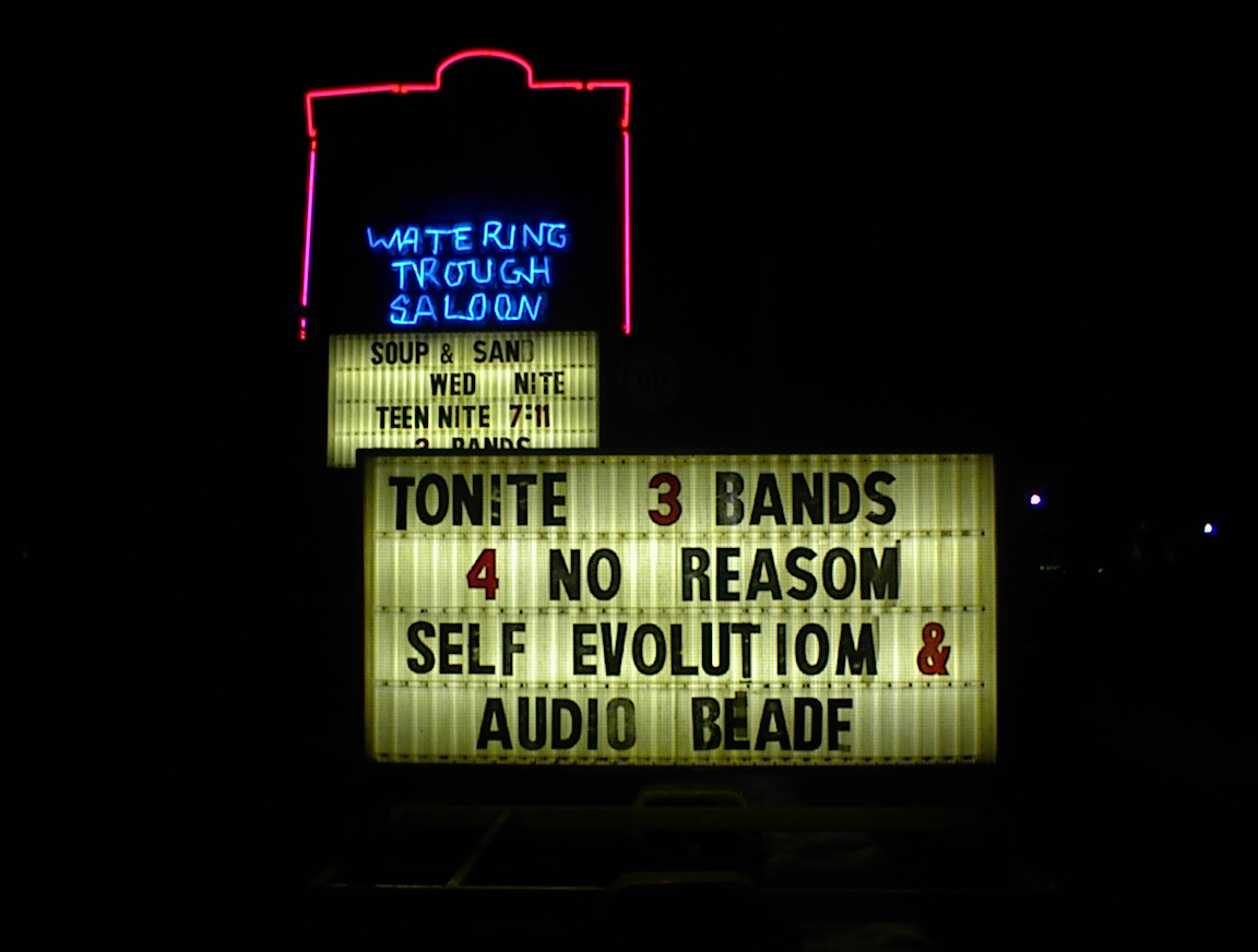 Watering Trough Sign