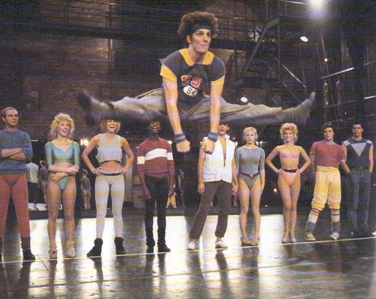 CHARLES McGOWAN plays MIKE in the film A CHORUS LINE