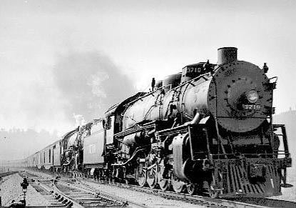 Here is one of the more powerful 2-10-4 engines without a train..
