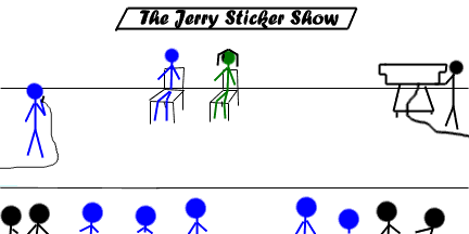 Jerry Sticker Show - Episode 1 - Your gf is a man