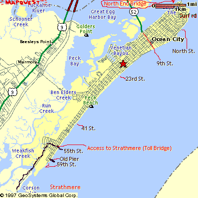 Direction to Ocean City Area Sailing Spots