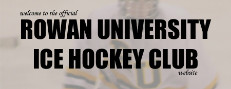 rowan ice hockey club. rowan university. glassboro nj.