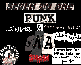 Official Punk Rawk Shows Site