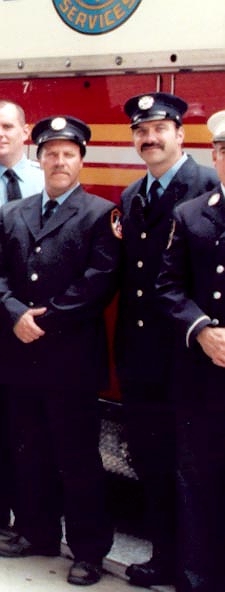 Firefighter Gary Geidel